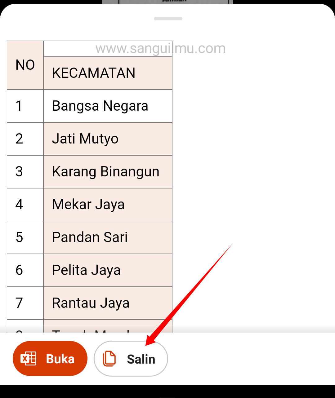 √ Cara Salin Gambar Tabel ke Excel | Sangu Ilmu